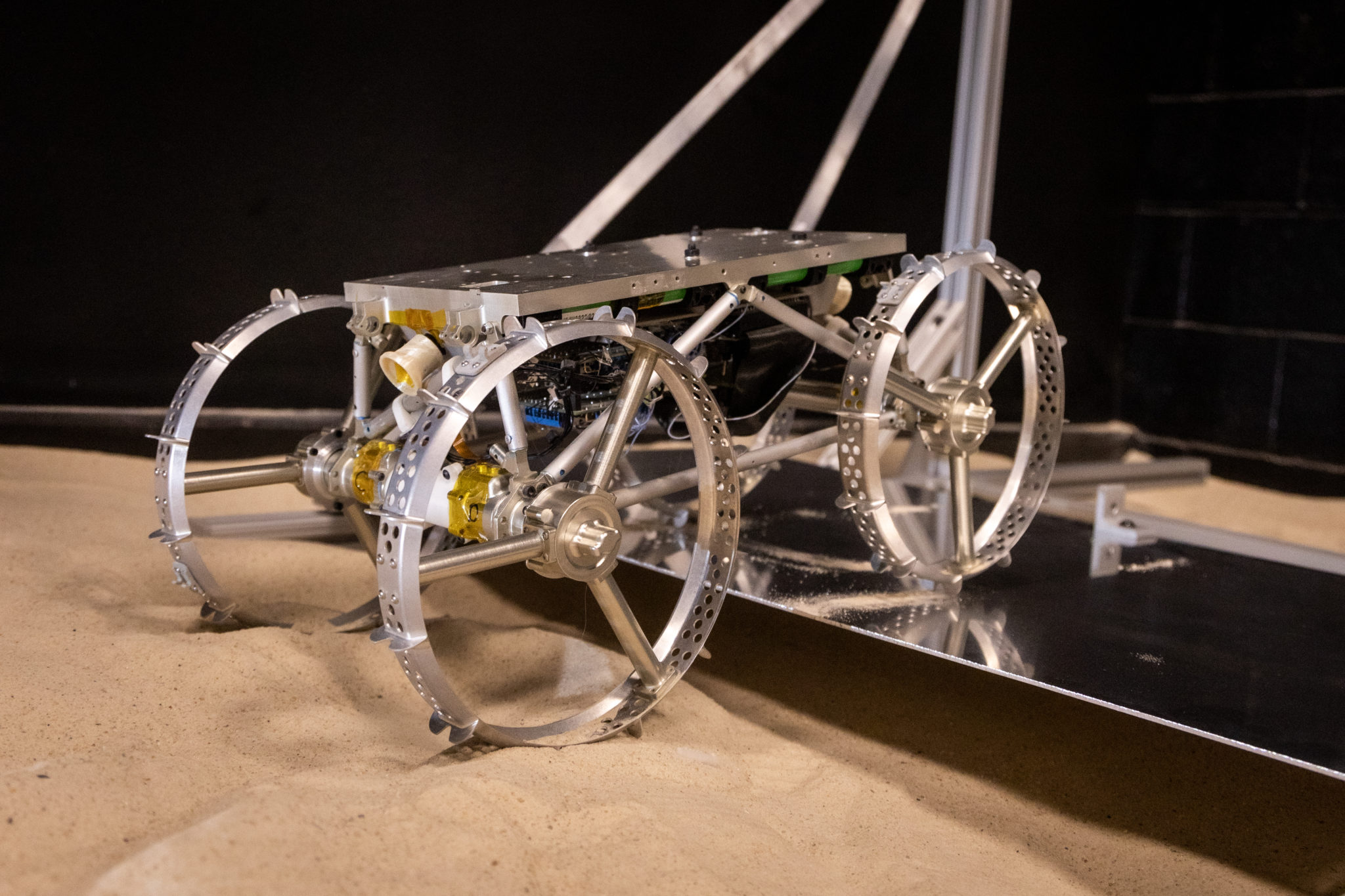 Astrobotic Reveals New Lunar Regolith Lab for Rover Testing | Astrobotic